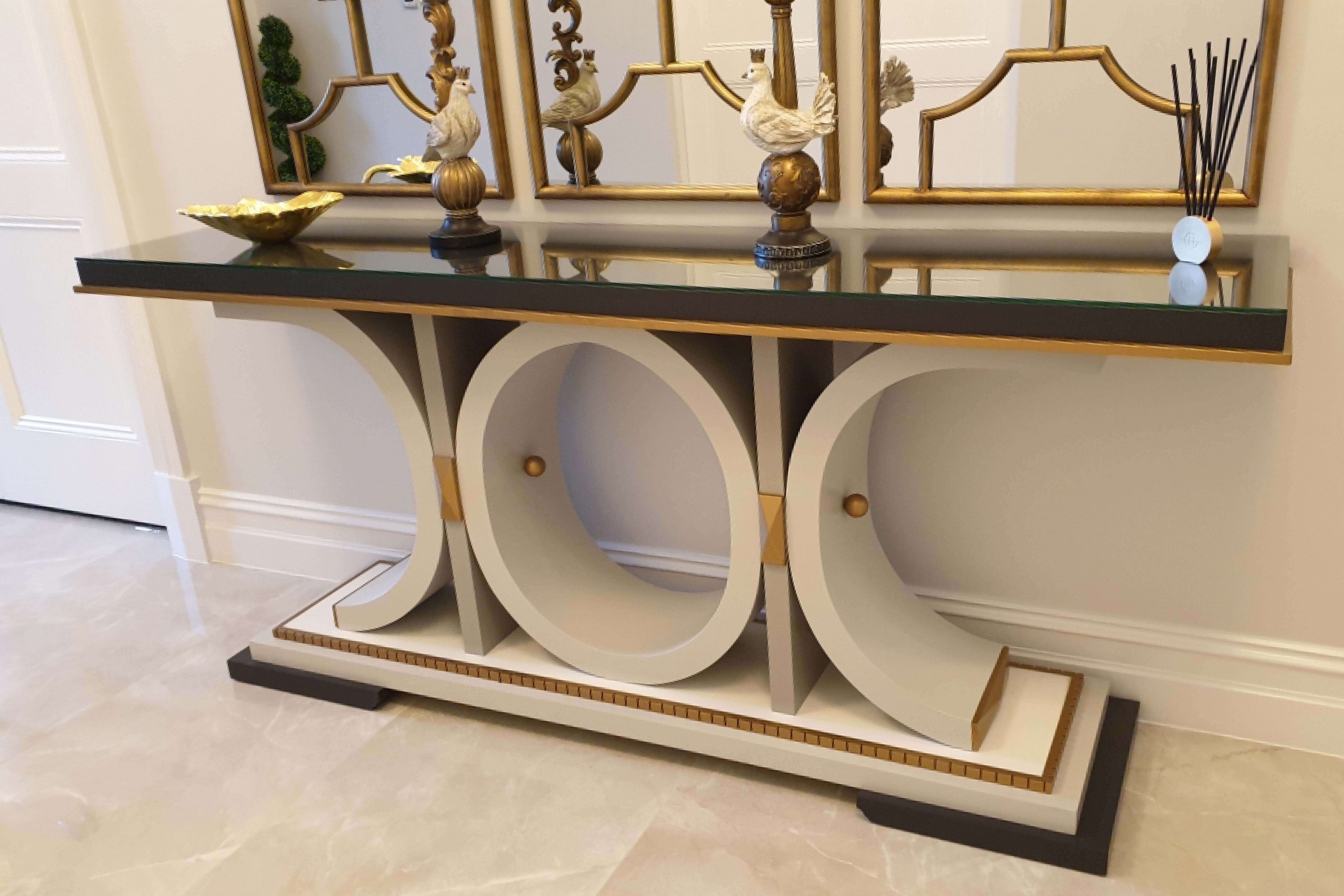 Curved Console Table | Mark Alexander Design